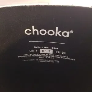 chooka | Shoes | Chooka Ballard Mid Womens Size 9 But Fit Like 775 Gray ...